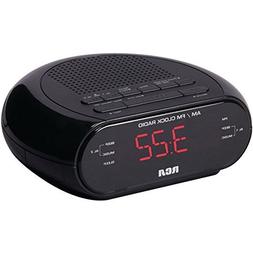 RCA RC205 Dual Wake Alarm Clock Radio AM/FM